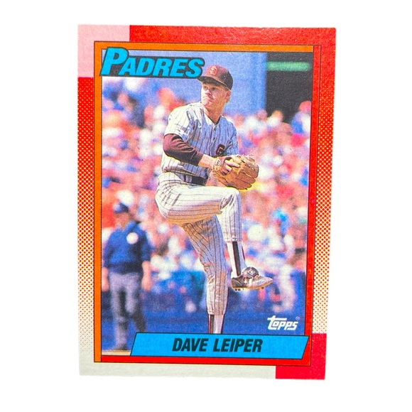 MLB | Accessories | 99 Dave Leiper San Diego Padres Topps Baseball Card ...
